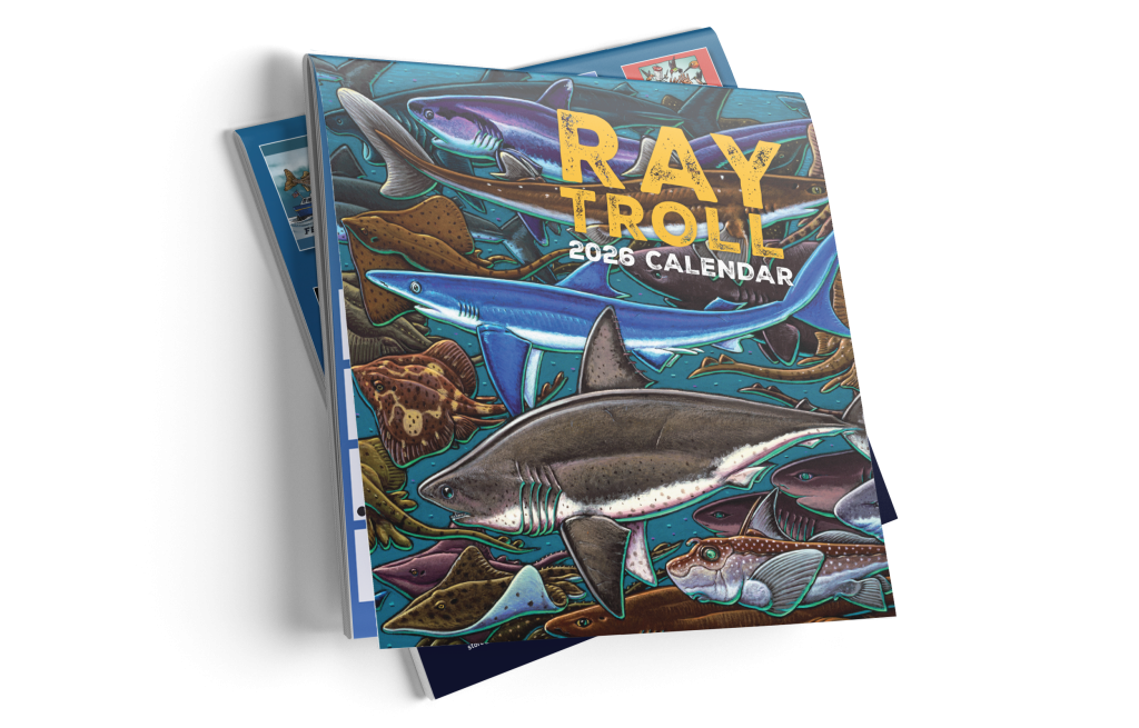 Alaska Litho Ray Troll 2026 Wall Calendar - Alaska Litho